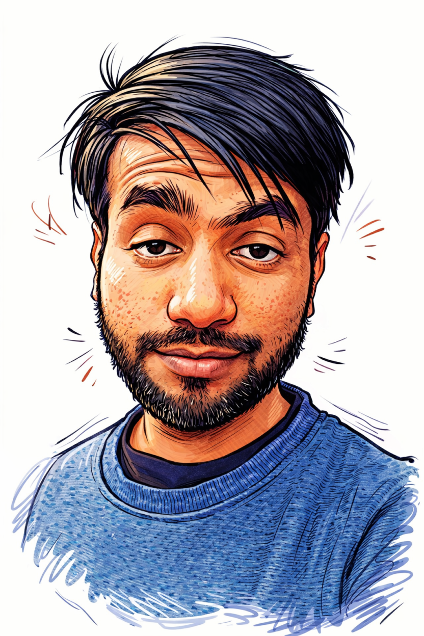 Funny Sketch Cartoon Effect from Photo – Turn Your Portrait into a ...